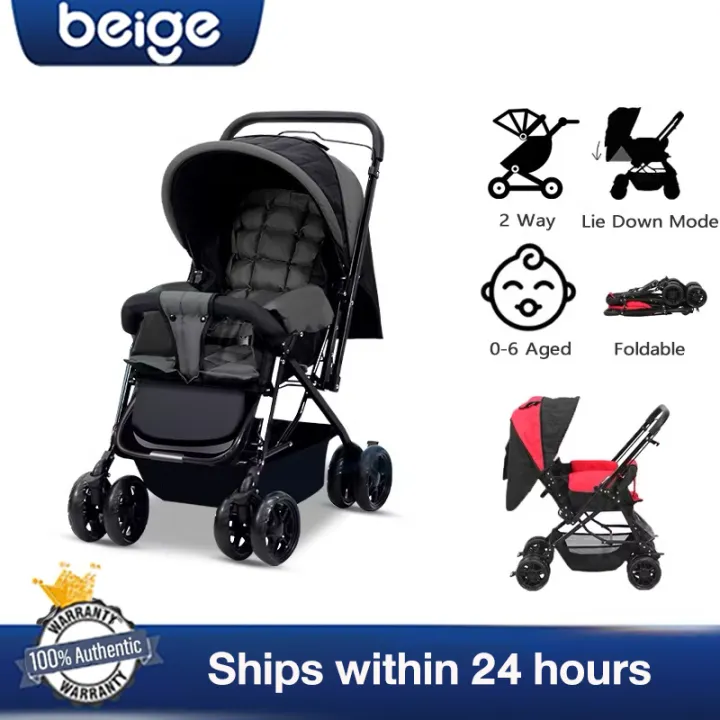 Beige Mall Magic Stroller Baby Travel Lie down Compact Trolley New Born ...