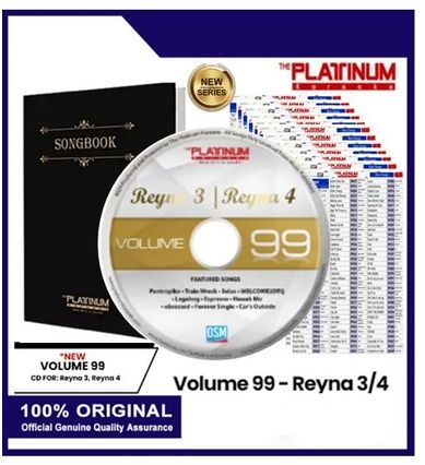 Platinum Reyna 3 Songbook + Songlist + Updated CD as of 2024 (Vol.99) | Lazada PH