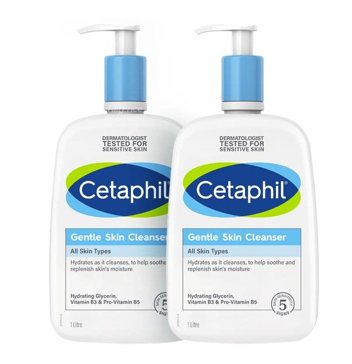 Cetaphil Gentle Skin Cleanser 1L Twin Pack | Lazada Singapore