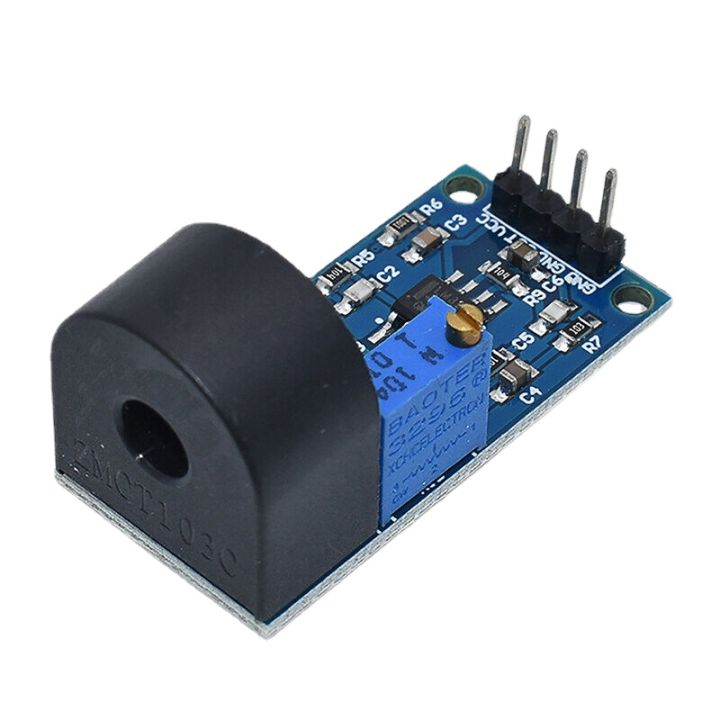 ZMCT103C 5A Range Single Phase AC Active Output Onboard Precision Miniature Current Transformer ...