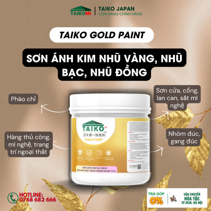 Sơn Nhũ Đồng, Nhũ Vàng Ánh Kim Cao Cấp,Trang Trí Ngoại Thất Hệ Nước An ...