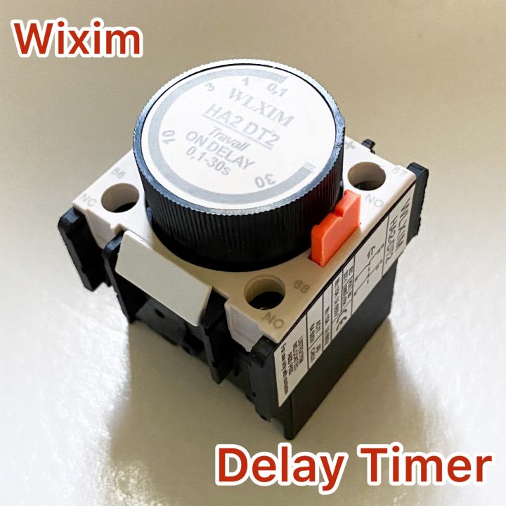 Wixim Delay Timer for Magnetic Contactor Top Mount | Lazada PH