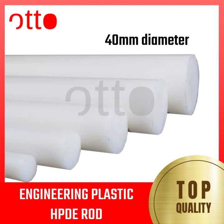 Engineering Plastic HDPE Rod White / Black - 40mm diameter | Lazada PH
