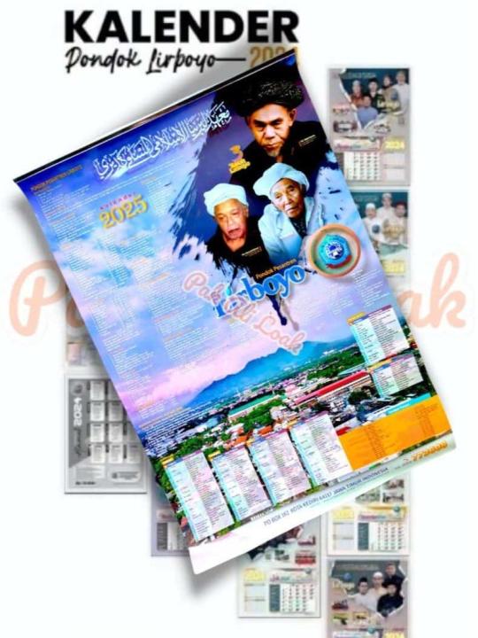 kalender terbaru pondok pesantren lirboyo Kediri TERBARU 2025 | Lazada ...