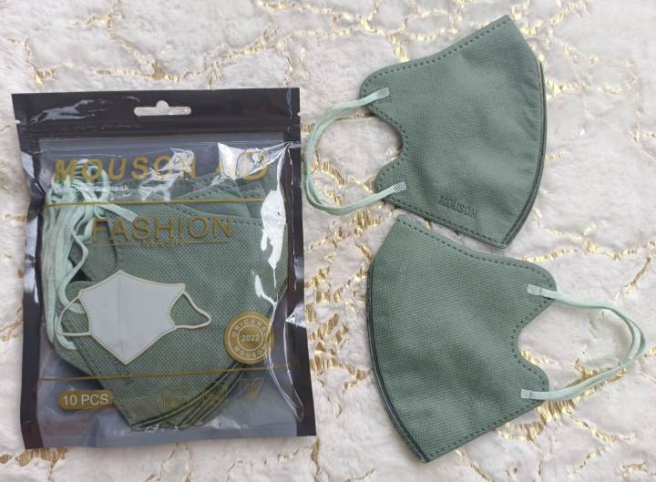 (ACTUAL PICTURE) 4D Mouson Brand Fashion mask Disposable mask HIGH ...