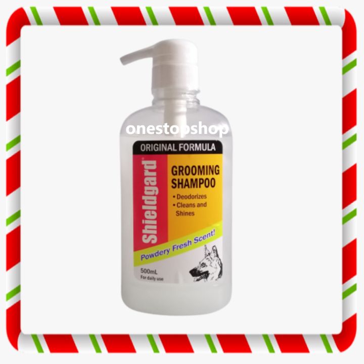 Shieldgard Dog Grooming Shampoo Original Formula Powdery Fresh Scent ...
