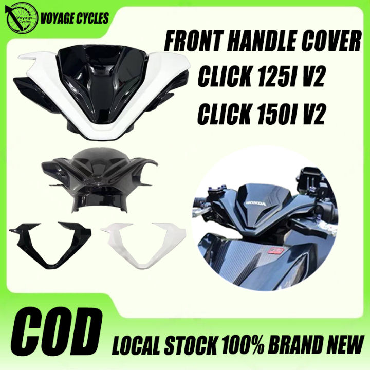 【Local Stock】Motorcycle Front Honda Handle Cover / Top Cover For Click ...