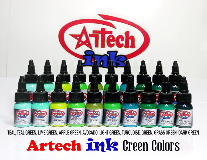 ARTECH INK - Green Colors | Lazada PH