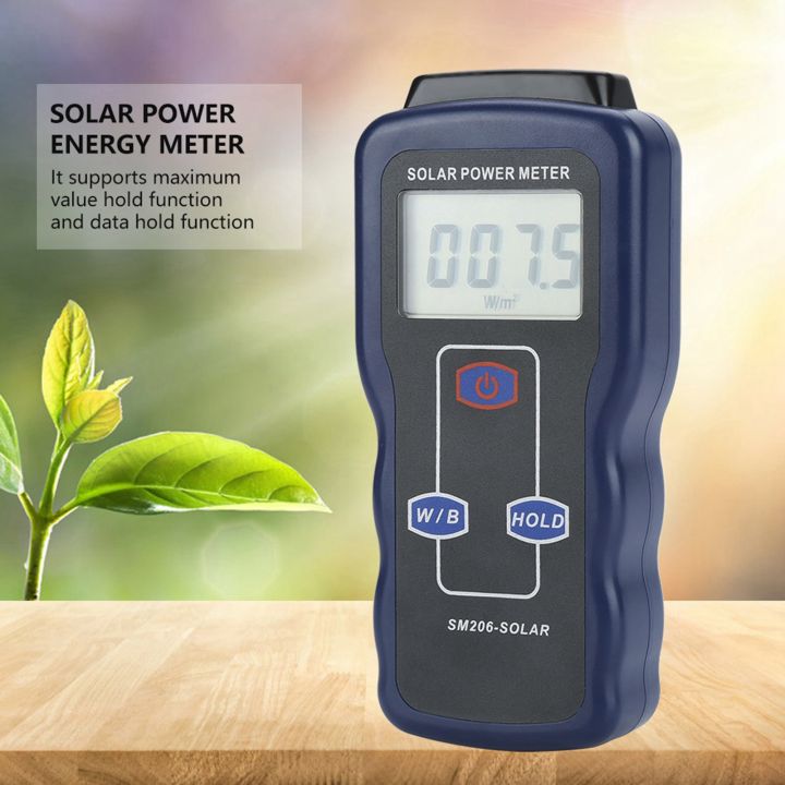 Digital Solar Power Meter Digital Solar Energy Meter Sun Light Energy ...