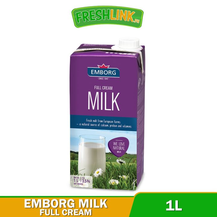 Emborg UHT Fresh Milk 1L | Lazada PH