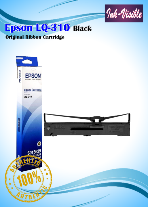 Epson S015639 Original Ribbon Cartridge for LQ-310 Printer | Lazada PH