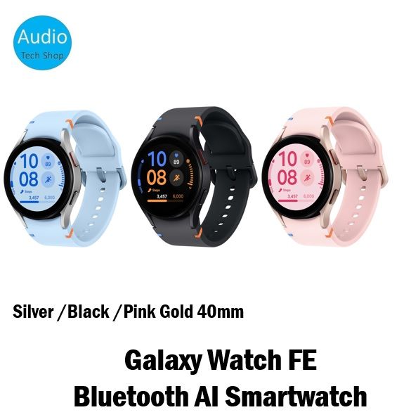 Samsung Galaxy Watch FE Bluetooth AI Smartwatch 40mm (free tempered ...