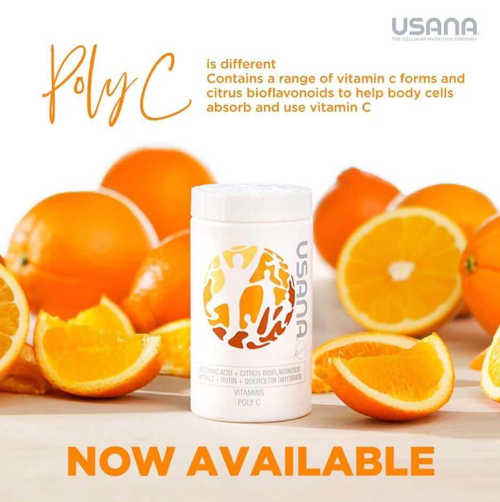 Poly C 100% Authentic –Vitamin C, Bones, Cartilage, Teeth, Gums Health ...
