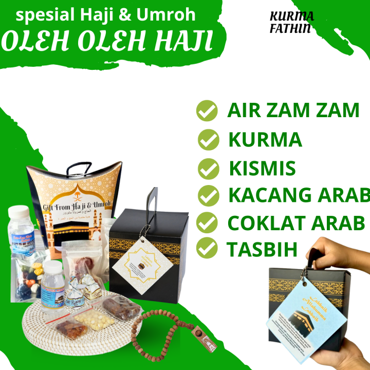 Paket Souvenir Oleh Oleh Haji dan Umroh Kemasan BOX KABAH Wangi Timur ...