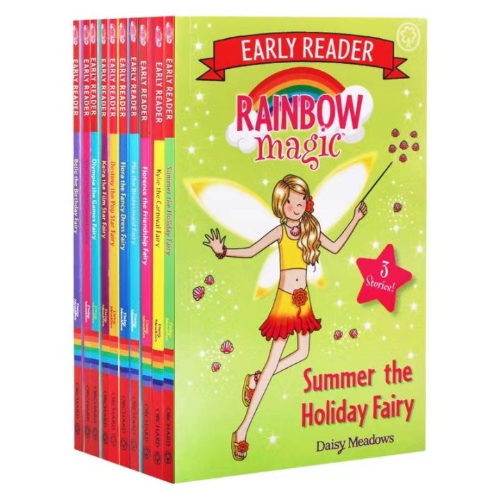 Rainbow Magic Early Reader 10 Books Set by Daisy Meadows English books ...