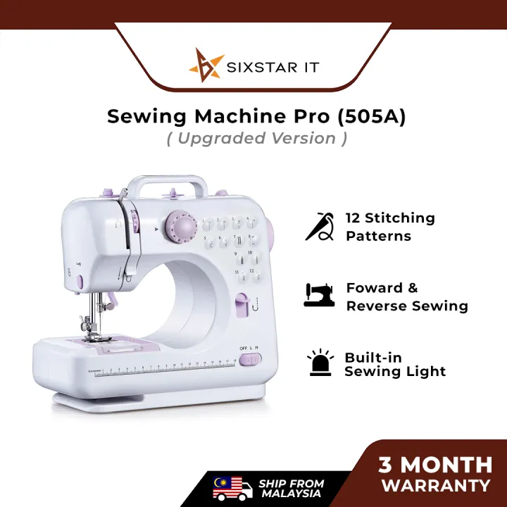 Sewing Machine Pro Upgraded 12 Sewing 505A | Lazada