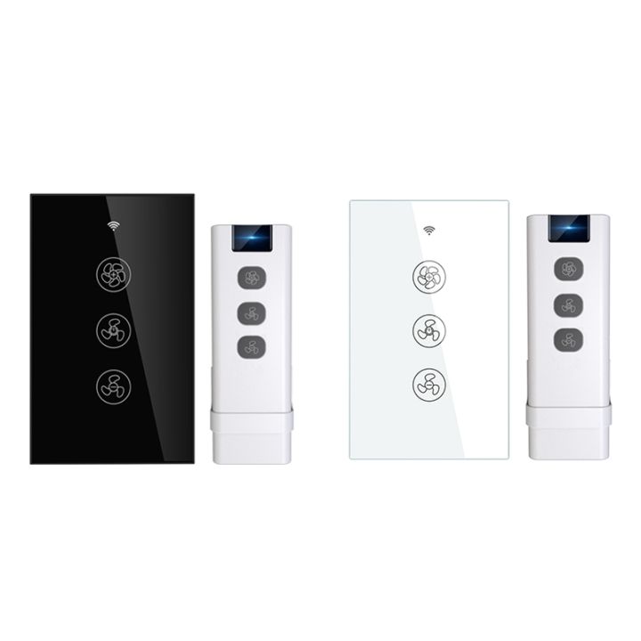 WiFi Smart Ceiling Fan Switch Smart Life/Tuya App Control Wireless ...