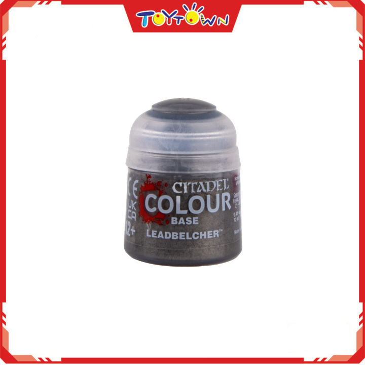 Warhammer Citadel Colour Paint Base: Leadbelcher 12ml | Lazada PH
