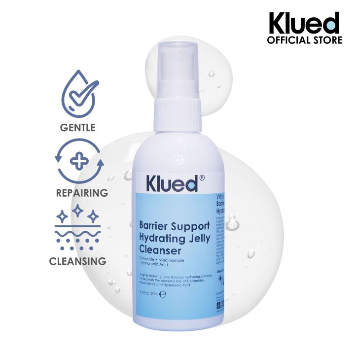 Klued - Barrier Support Hydrating Jelly Cleanser 120mL | Lazada PH