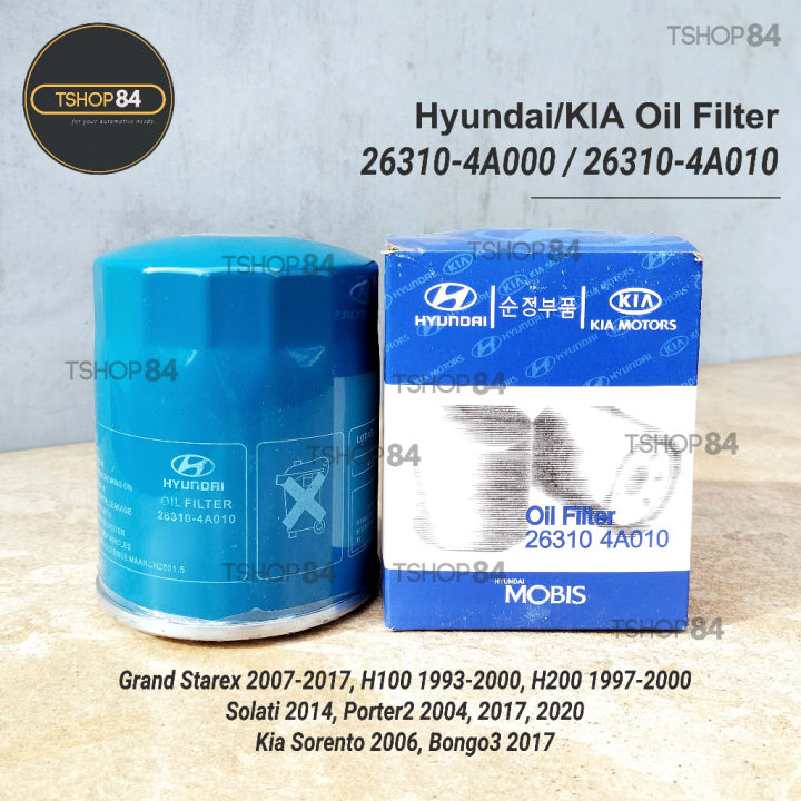 Oil Filter Hyundai Grand Starex H100 H200 Sorento Porter Solati Bongo3 ...