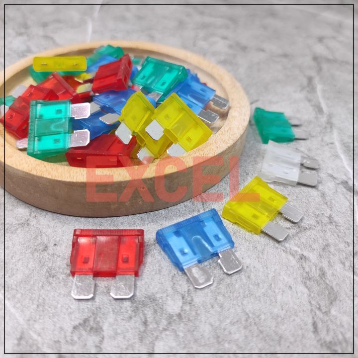 10PCS FUSE DX BIG 5A / 7.5A / 10A / 15A / 20A / 25A / 30A - SEKRING ...