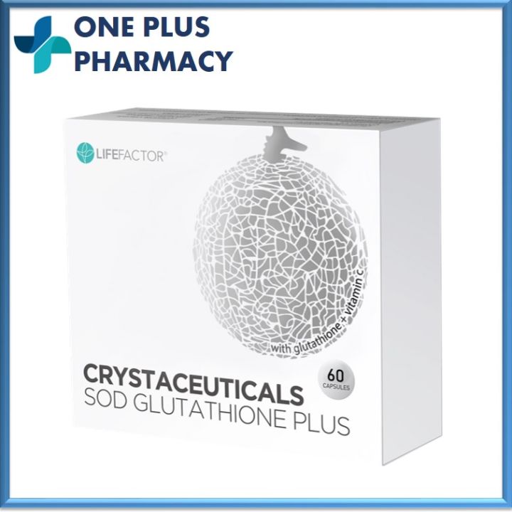 LIFE FACTOR® CRYSTACEUTICALS® SOD Glutathione Plus 60's | Perfecting ...