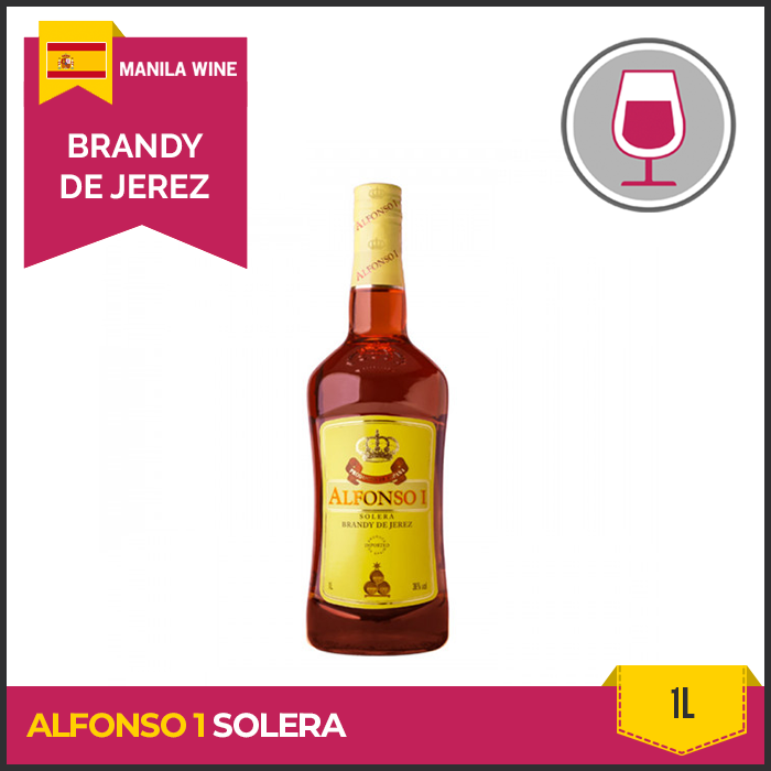 Alfonso I Solera - 1L Spanish Brandy de Jerez | Lazada PH