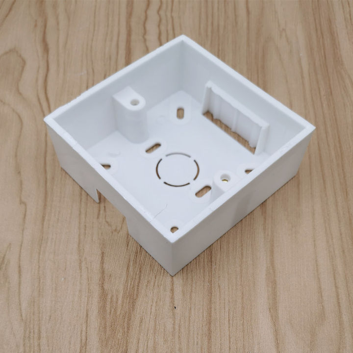 86X86 PVC Socket Base Box External Mounting Junction Box Surface Wall ...