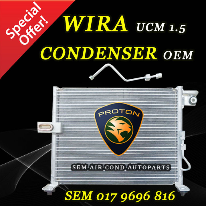 PROTON WIRA 1.5CC UCM OEM CONDENSER/ KONDENSER (CAR AIRCOND SYSTEM ...