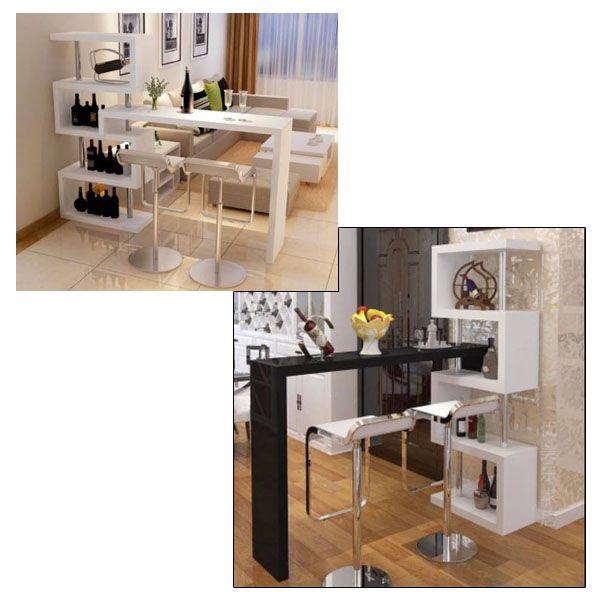 BARTABLE SET001 - Portable Swivel Standing Party Swivel Modern Table ...