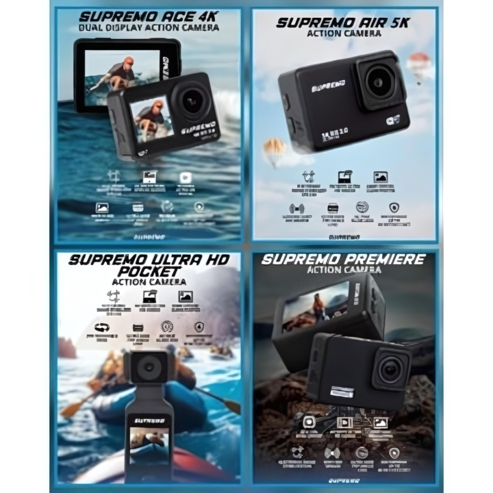 Supremo Action Camera 5k Resolution | Lazada PH
