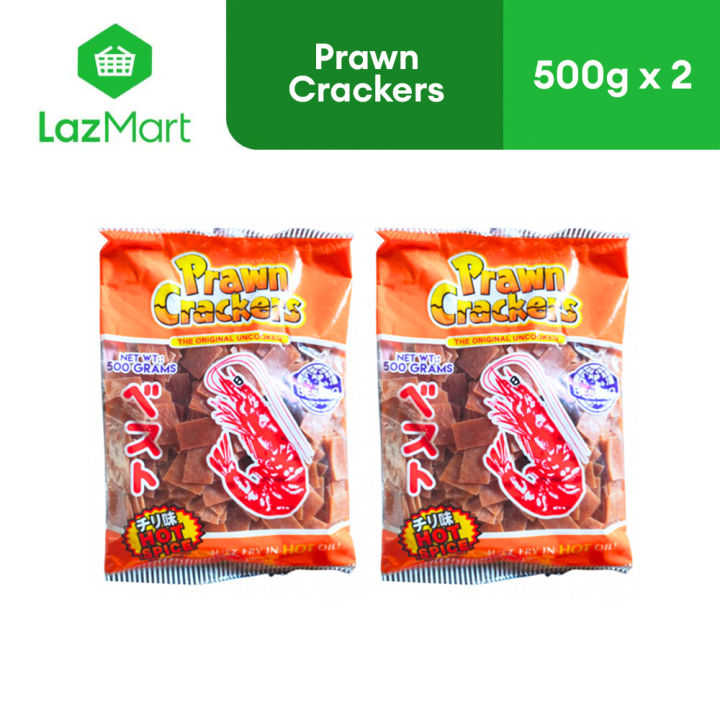Besuto Prawn Crackers Hot Spice 500g - Pack of 2 | Lazada PH