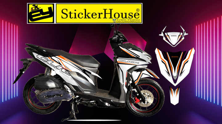 Motorstar Easyride 150CL Decals Laminated | Lazada PH