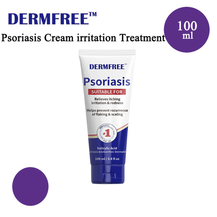 DERMFREE Psoriasis Cream 100ml Dermatitis Eczema Relieves itching ...