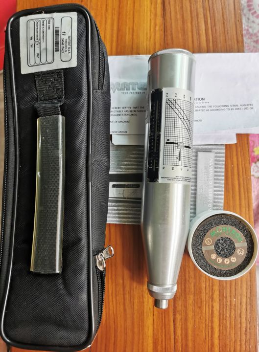 เครื่องทดสอบคอนกรีตแบบไม่ทำลาย Concrete Test Hammer แบรนด์ MATEST รุ่น ...