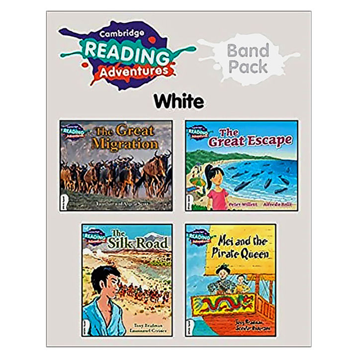 CAMBRIDGE READING ADVENTURES : WHITE (BAND PACK OF 7) BY DKTODAY | Lazada.co.th