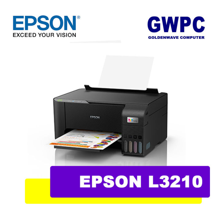Epson EcoTank L3210 All-in-One Ink Tank Printer | Lazada PH
