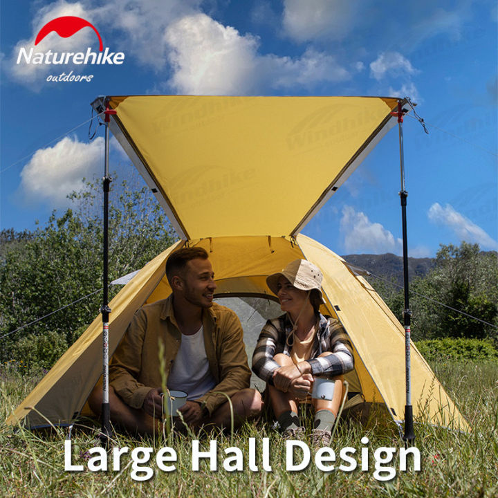 Naturehike P series 2-4 Person Camping Tent 210T Polyester Fabric ...
