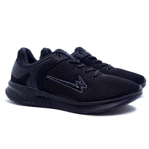 Sepatu Running Bellagio All Black | Lazada Indonesia
