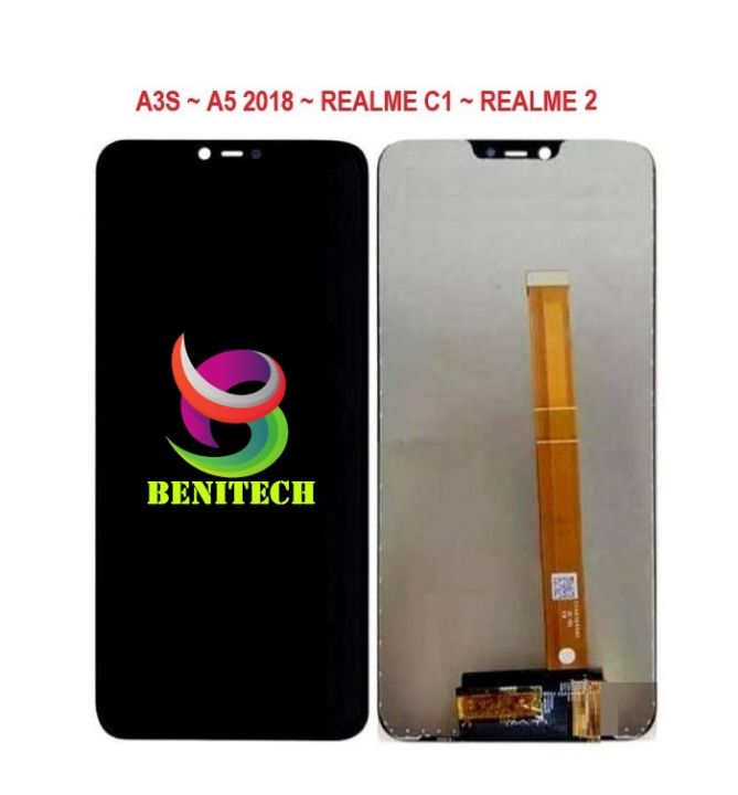 LCD OPPO A3S / REALME 2 / REALME C1 / CPH1803 / CPH1853 / CPH1803 FULLSET+ TOUCHSCREEN ...