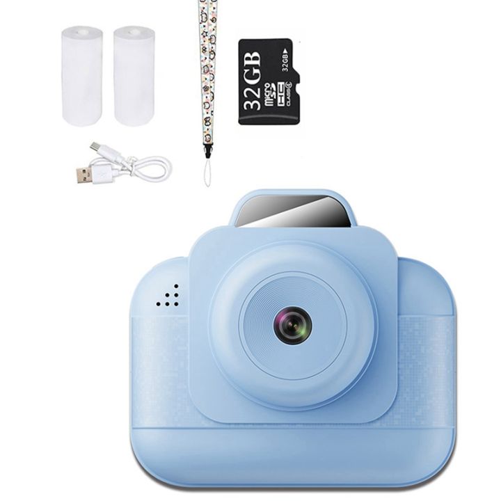 Portable Multifunctional Photo Printer Camera Kids Instant Camera with ...