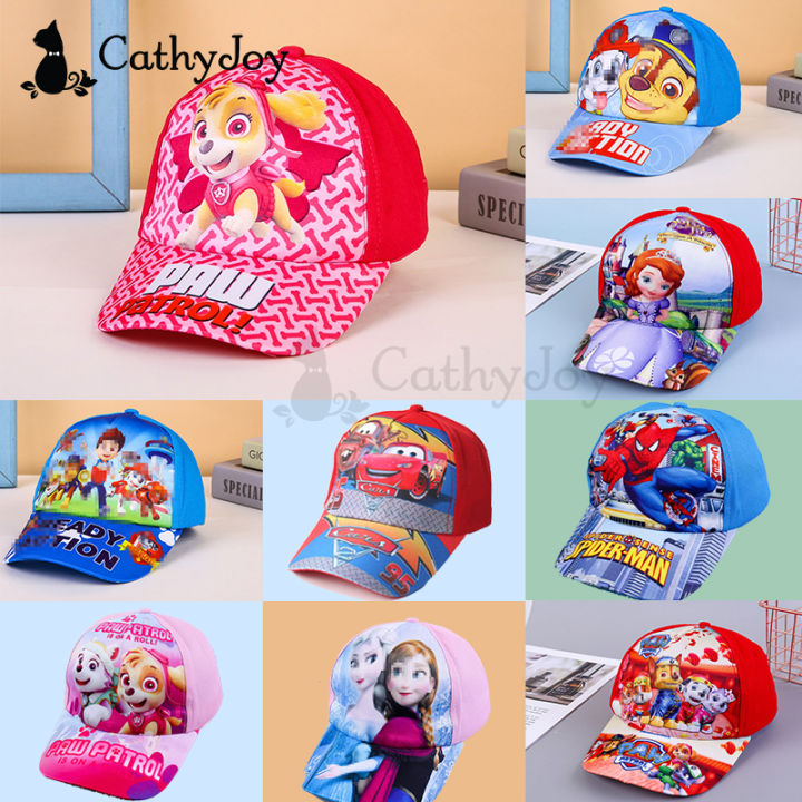 JOY Kids Cap Cartoon Baseball Cap Adjustable Hat Princess Superhero ...