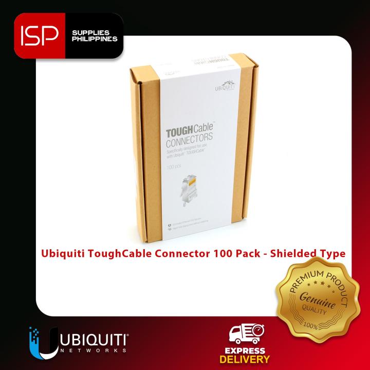 Ubiquiti ToughCable Connector 100 Pack - Shielded Type UBNT RJ45 ...