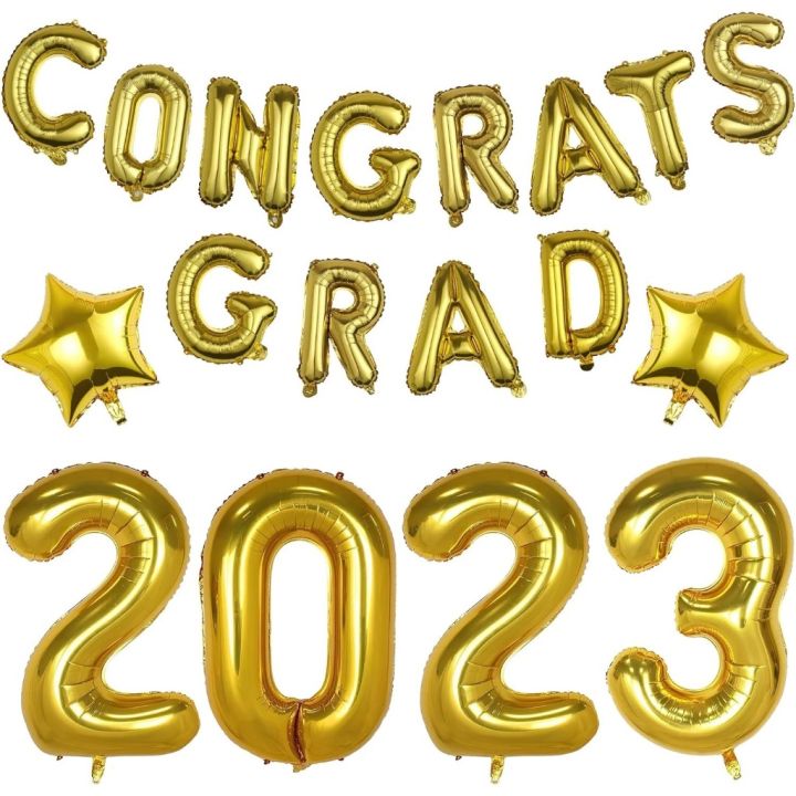 (SG SELLER) Happy Graduation Decoration Set Happy Graduation Balloons ...
