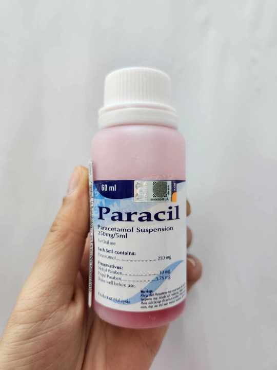 PARACIL PARACETAMOL 250MG 100ML | Lazada