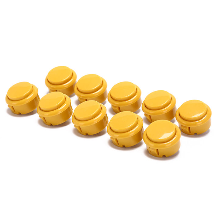 LYM 10pcs 30mm push buttons replace for arcade button games parts of 7 ...