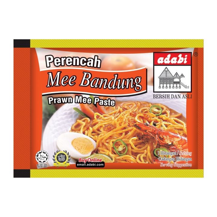 Adabi Prawn Mee Paste / Perencah Mee Bandung(40g) | Lazada