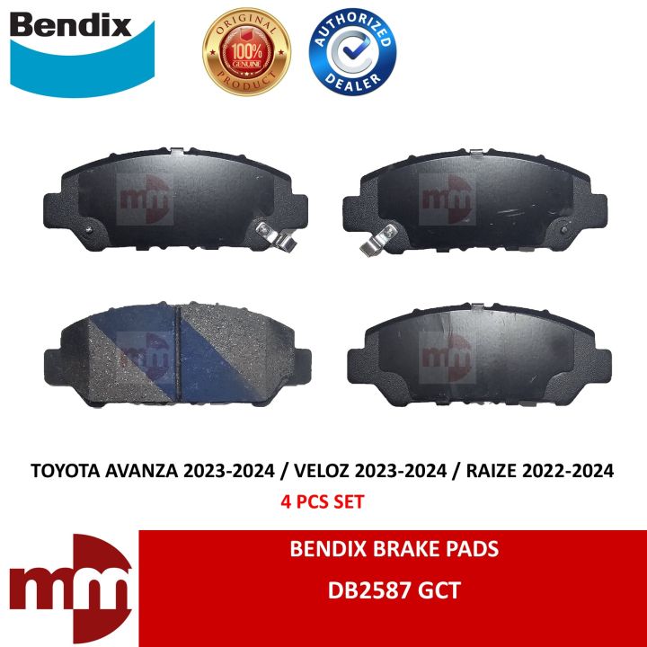 BENDIX Brake Pads for TOYOTA AVANZA / VELOZ 2023-2024 / TOYOTA RAIZE ...