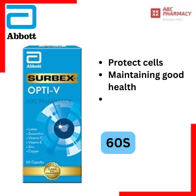 ABBOTT Surbex Opti-V 60s (EXP) (Protects eyes from oxidative stress and ...