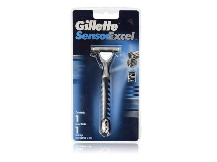 GILLETTE Sensor Excel Razor (1 Razor + 1 Cartridge) | Lazada